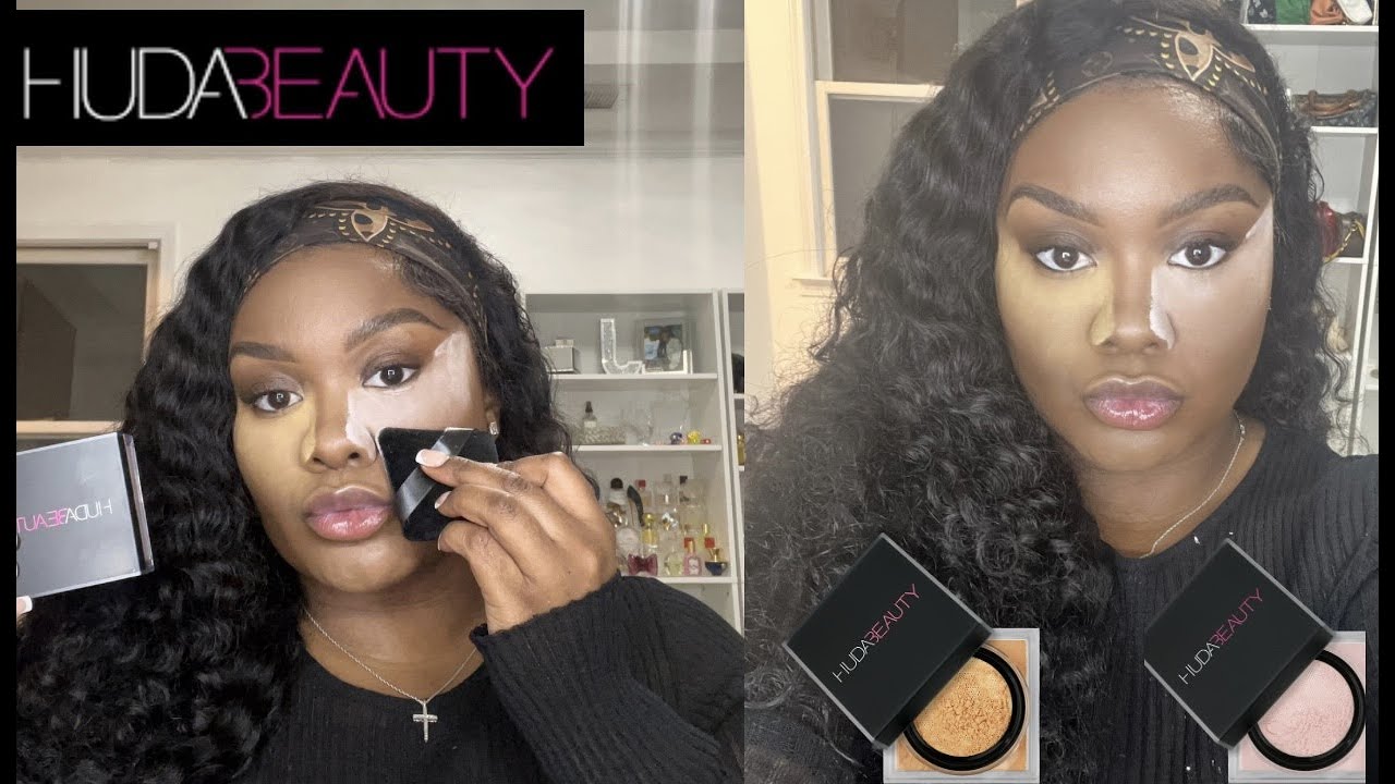 Kylie Jenner pink undereye look? / Huda Beauty pink setting powder ...