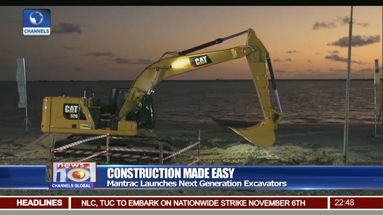 Mantrac Launches Next Generation Excavators - YouTube