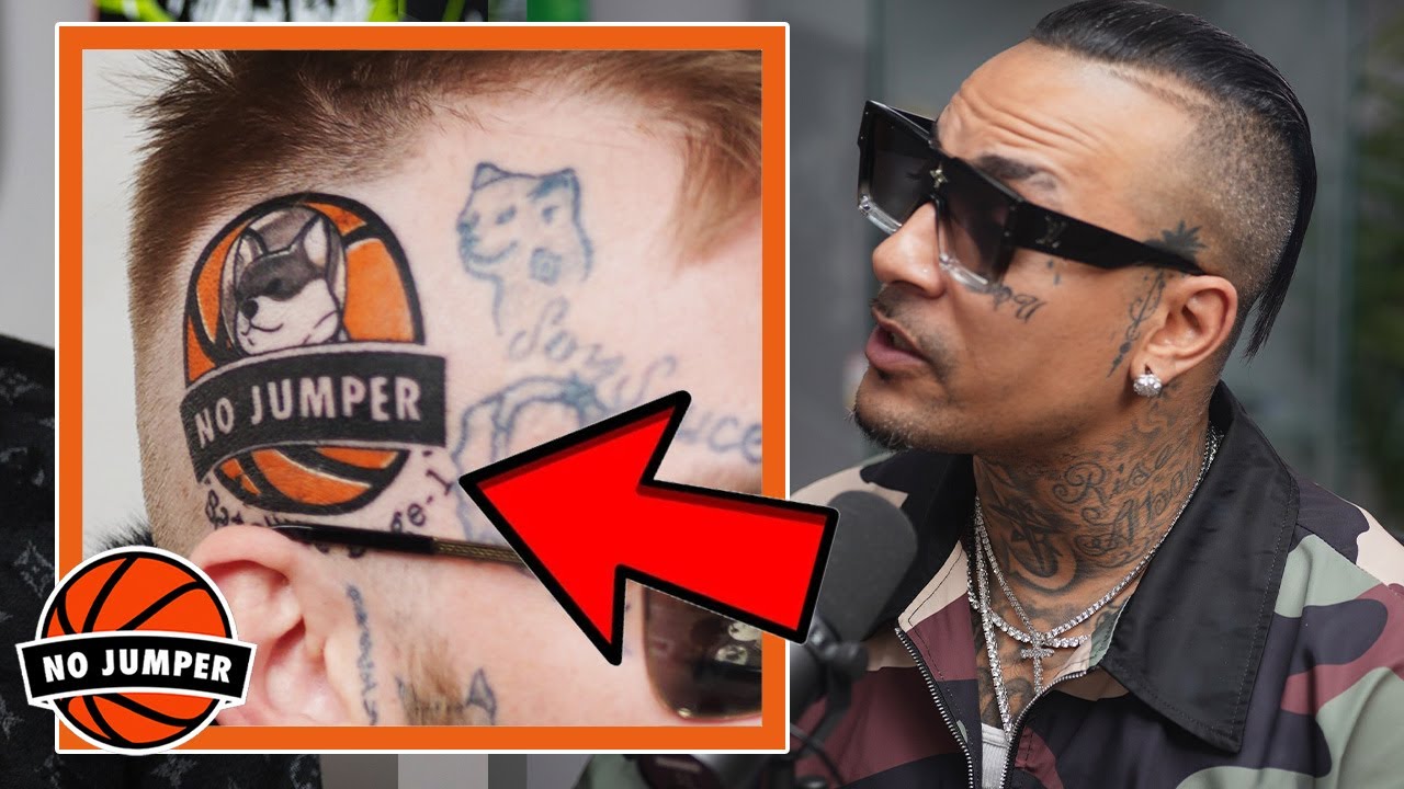 Winslow Shows No Jumper Head Tattoo, Gets Exposed for Being a Fake Fan ...