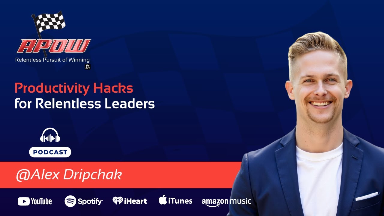 Productivity, Purpose and Founder Energy with Alex Dripchak - YouTube
