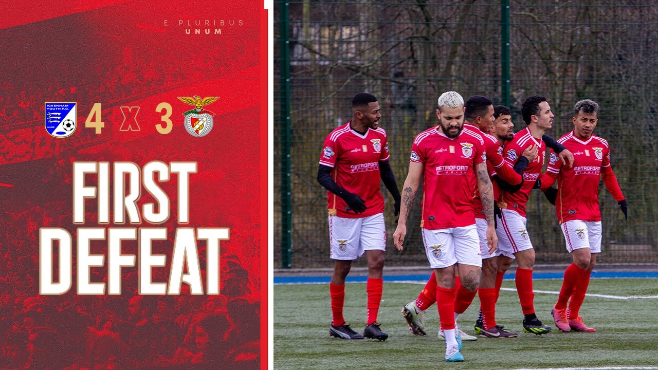 FIRST DEFEAT?!! | Ickenham FC vs SL Benfica | Full Highlights - YouTube