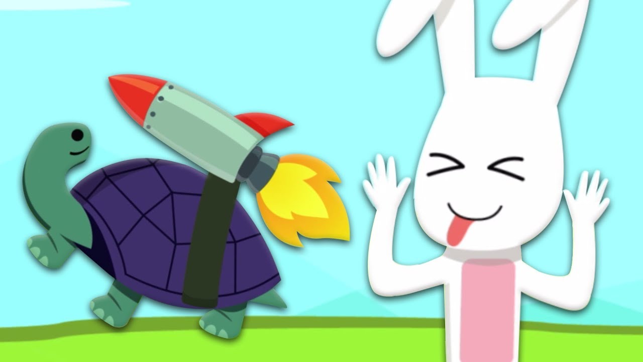 Hare And The Tortoise Story | Cartoon Shows & Short Stories For Kids ...