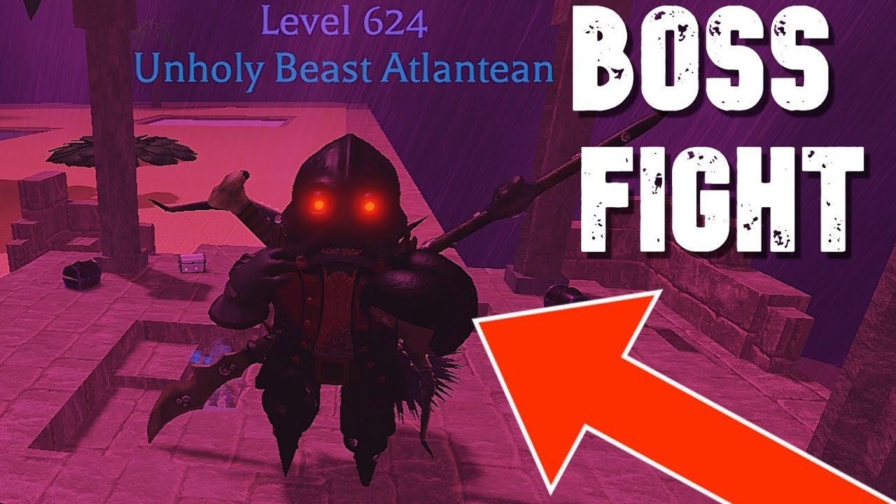 ME vs UNHOLY BEAST ATLANTEAN! - Arcane Odyssey - YouTube