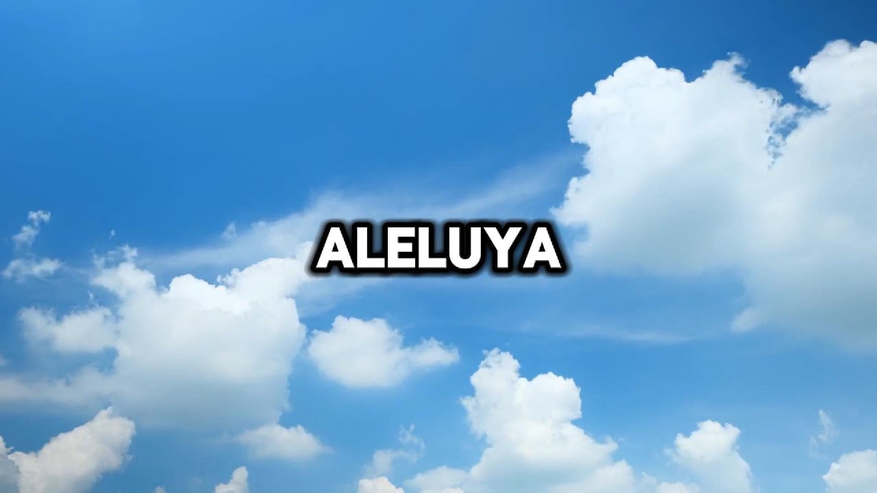 Aleluya- Pista - YouTube
