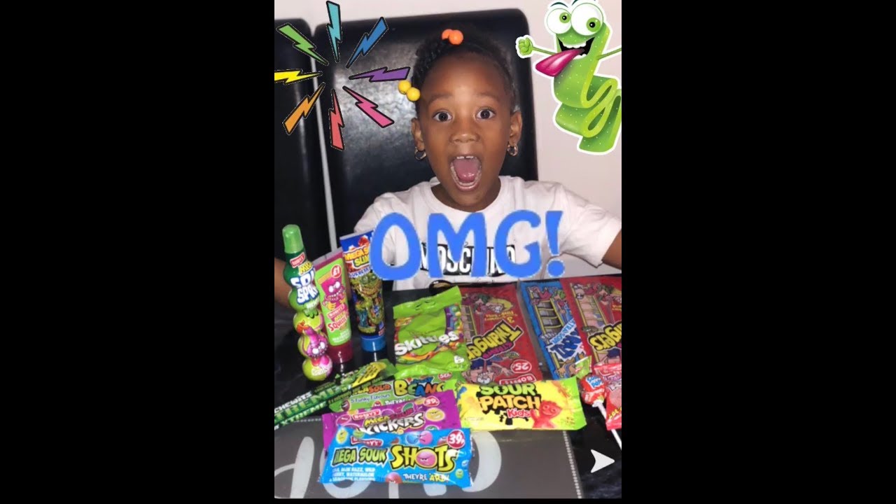 EXTREME SOUR CANDY CHALLENGE - YouTube