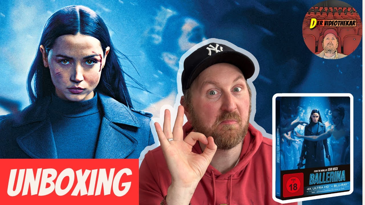 Ballerina 4K UHD Blu-ray Steelbook Unboxing | Leonine Shop exklusiv ...
