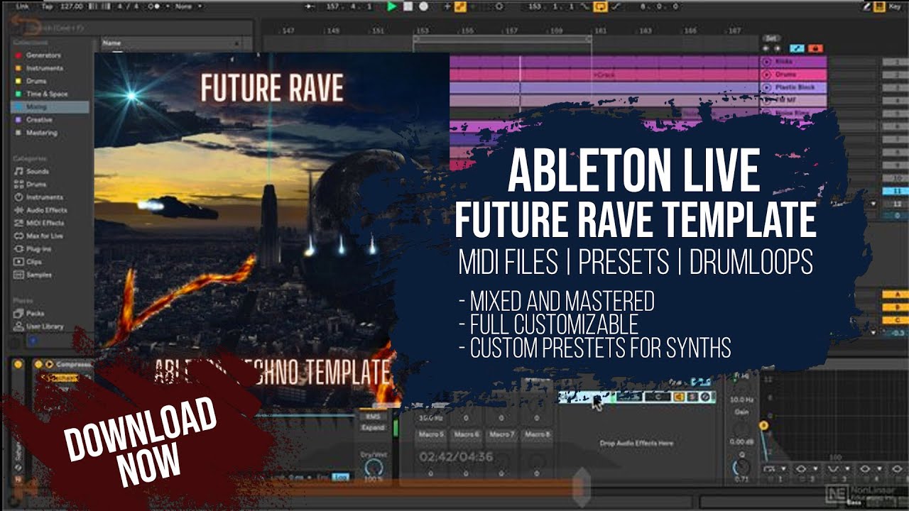 #FutureRave #Ableton #Template - Future Rave by Innovation Sounds - YouTube
