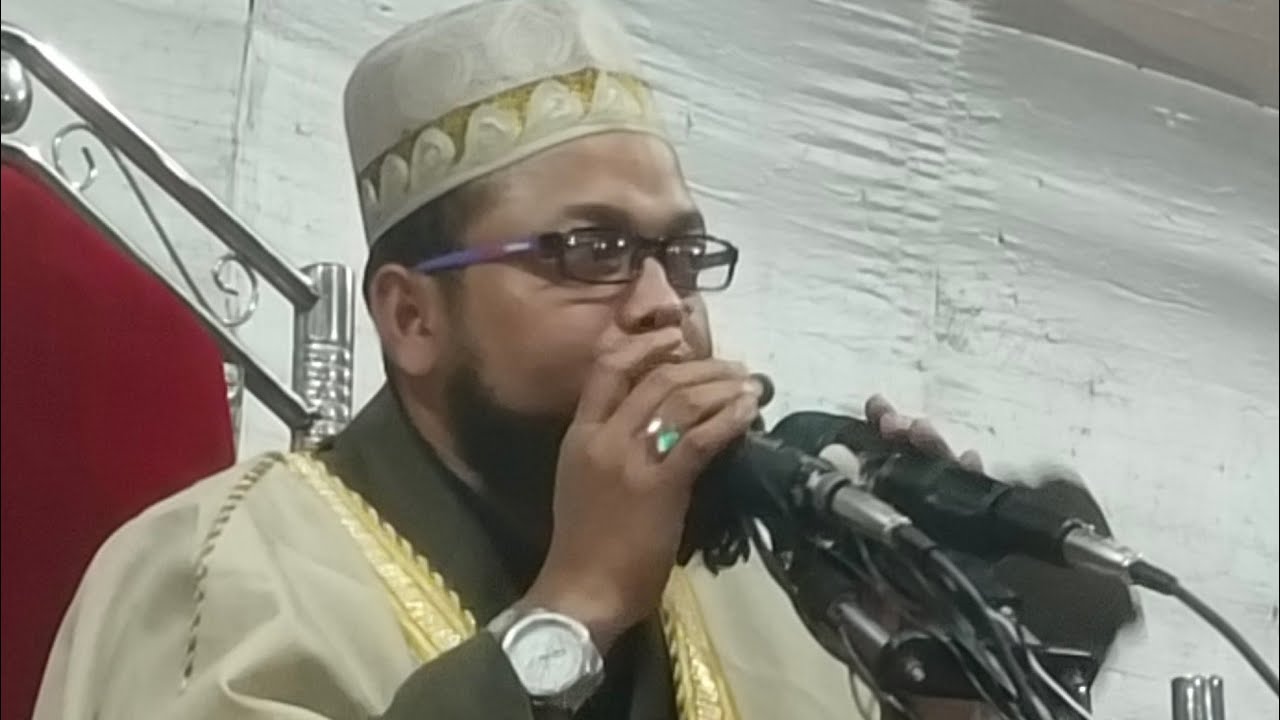 Moulana Ekram Uddin Guwahati -Live Saponpur Ahmadia Madrasha - YouTube