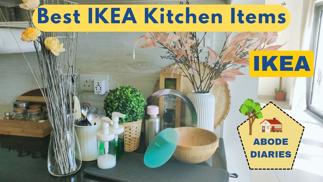 10 Affordable IKEA Kitchen Items | IKEA Must-Have Kitchen Finds | ABODE DIARIES - YouTube
