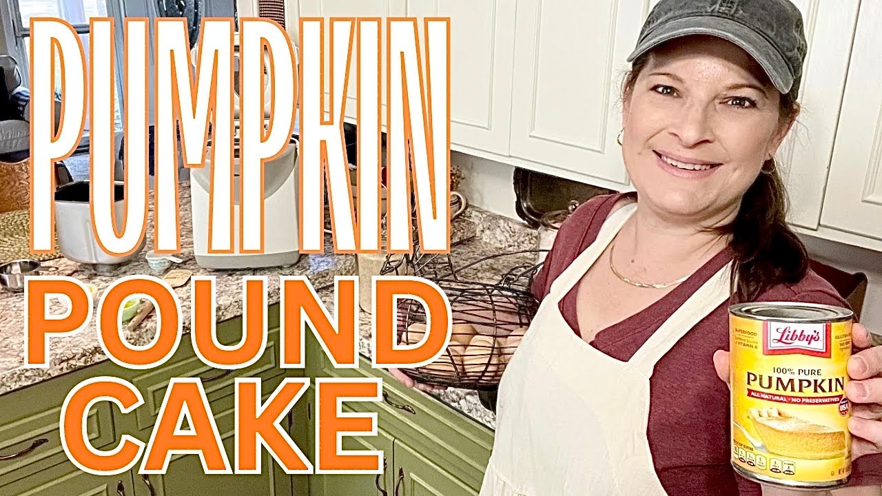 AN EASY MUST TRY PUMPKIN POUND CAKE & A SUNDAY SUPPER IDEA! Easy soup ...