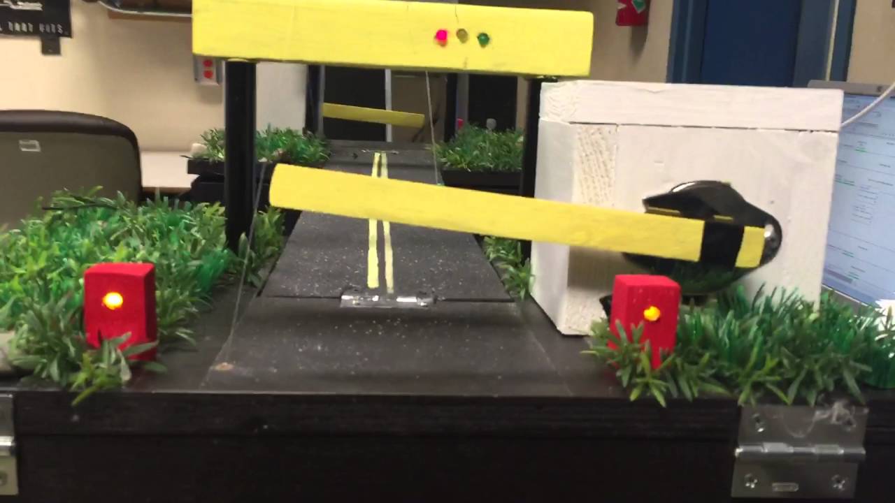 Automated drawbridge - YouTube