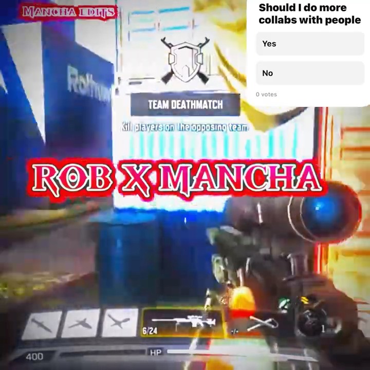 ROBeditzzz X MANCHA codm collab (EDIT) #codmobile #codm #callofduty - YouTube