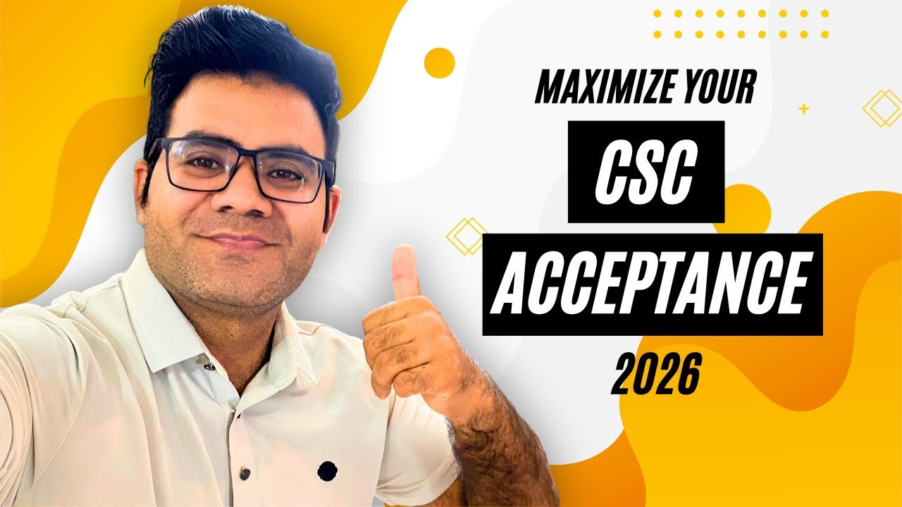 Maximize Your CSC Acceptance: 2026 CV Review & Feedback for a 100% Goal ...