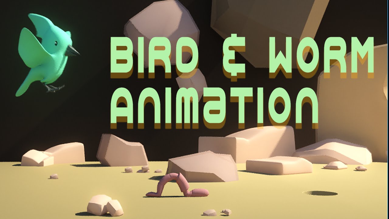 Bird & Worm Animation - YouTube