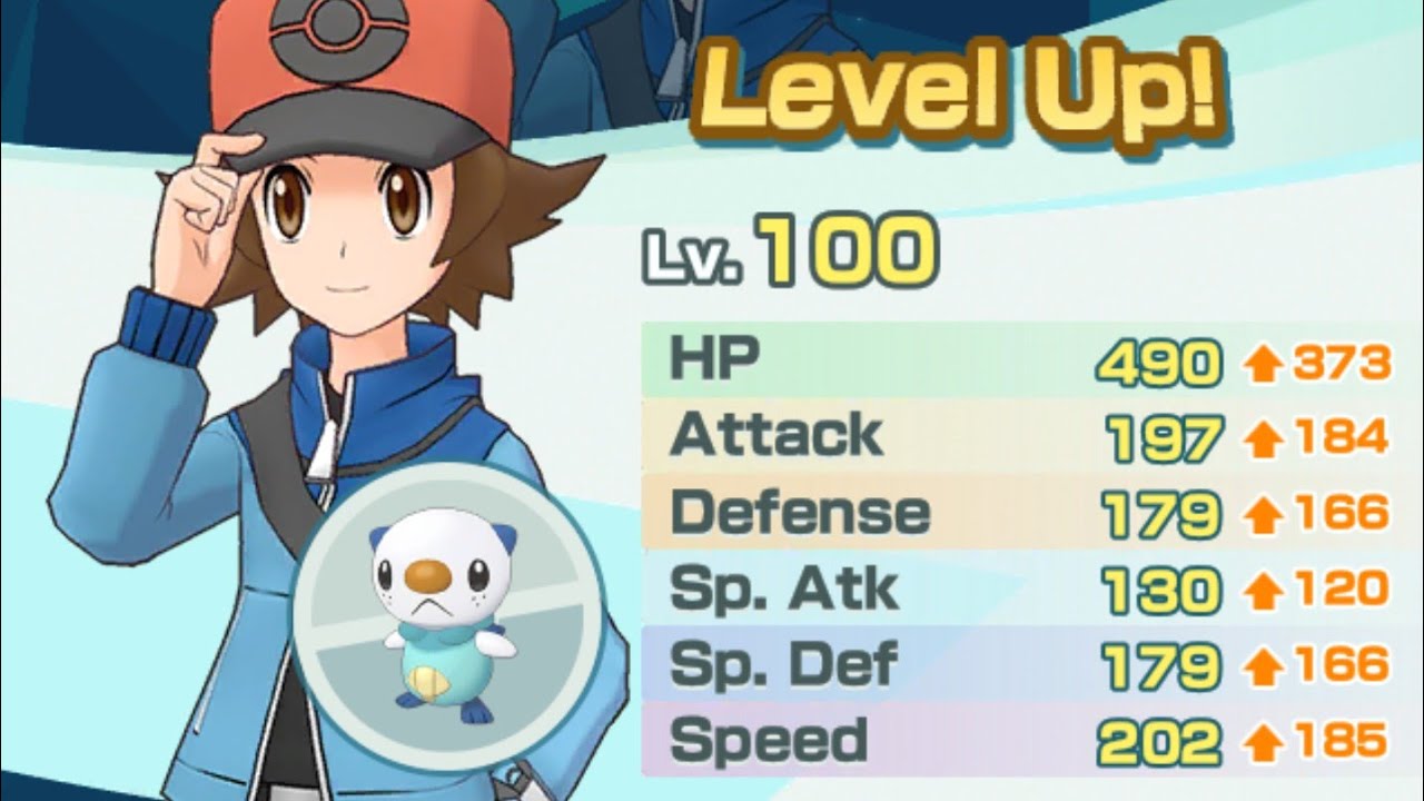 [Pokemon Masters] Level Up from Lv. 1 to MAX (5-Star Hilbert) - YouTube