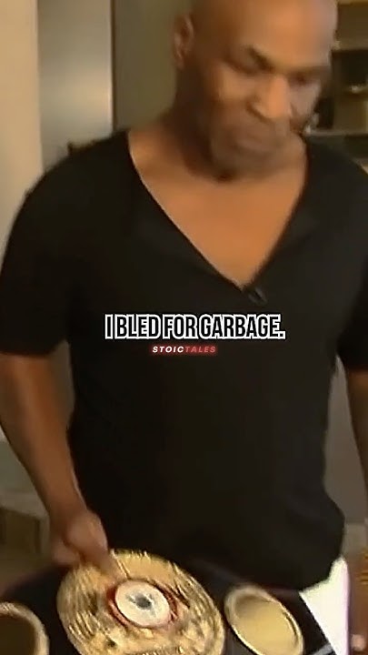 Mike Tyson: My Belts Are Just Garbage - YouTube
