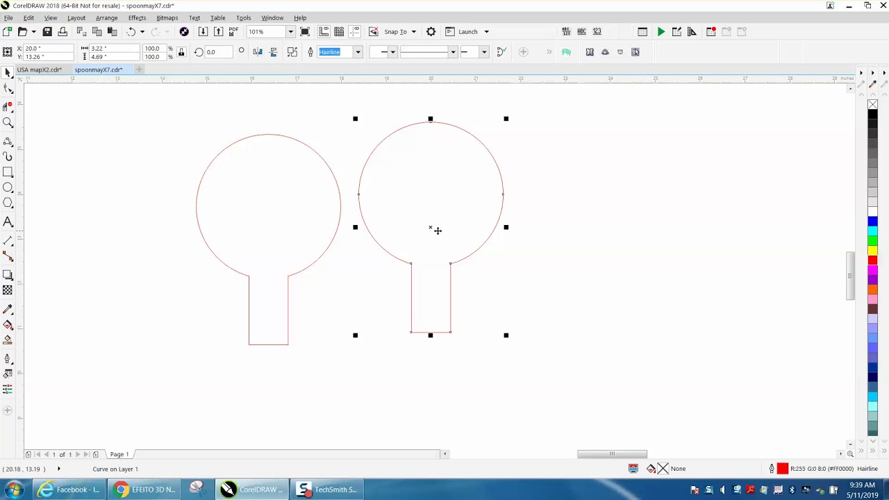 Corel Draw Tips & Tricks Smart Fill tool better than the Weld tool ...