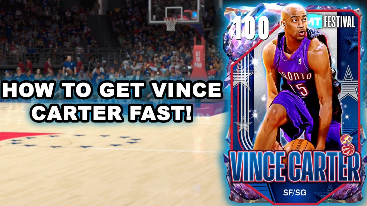 HOW TO GET VINCE CARTER FAST IN NBA 2K25 MYTEAM! - YouTube
