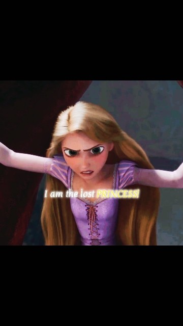 I am the lost princess!👸 #tangled #rapunzel #disneytangled #disney # ...