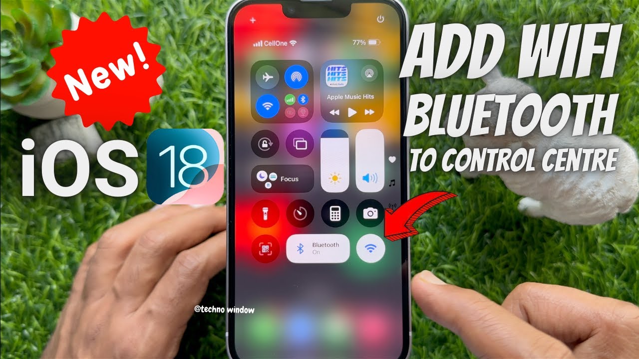 How to add Bluetooth and WiFi toggle to Control Centre on iPhone with ...