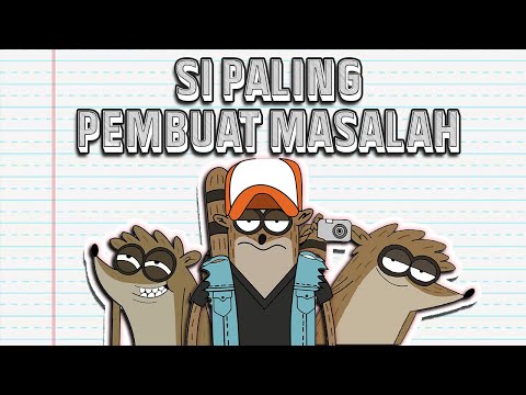 Life Story Of The Troublemaker!! // Life Story Of RIGBY [Regular show]