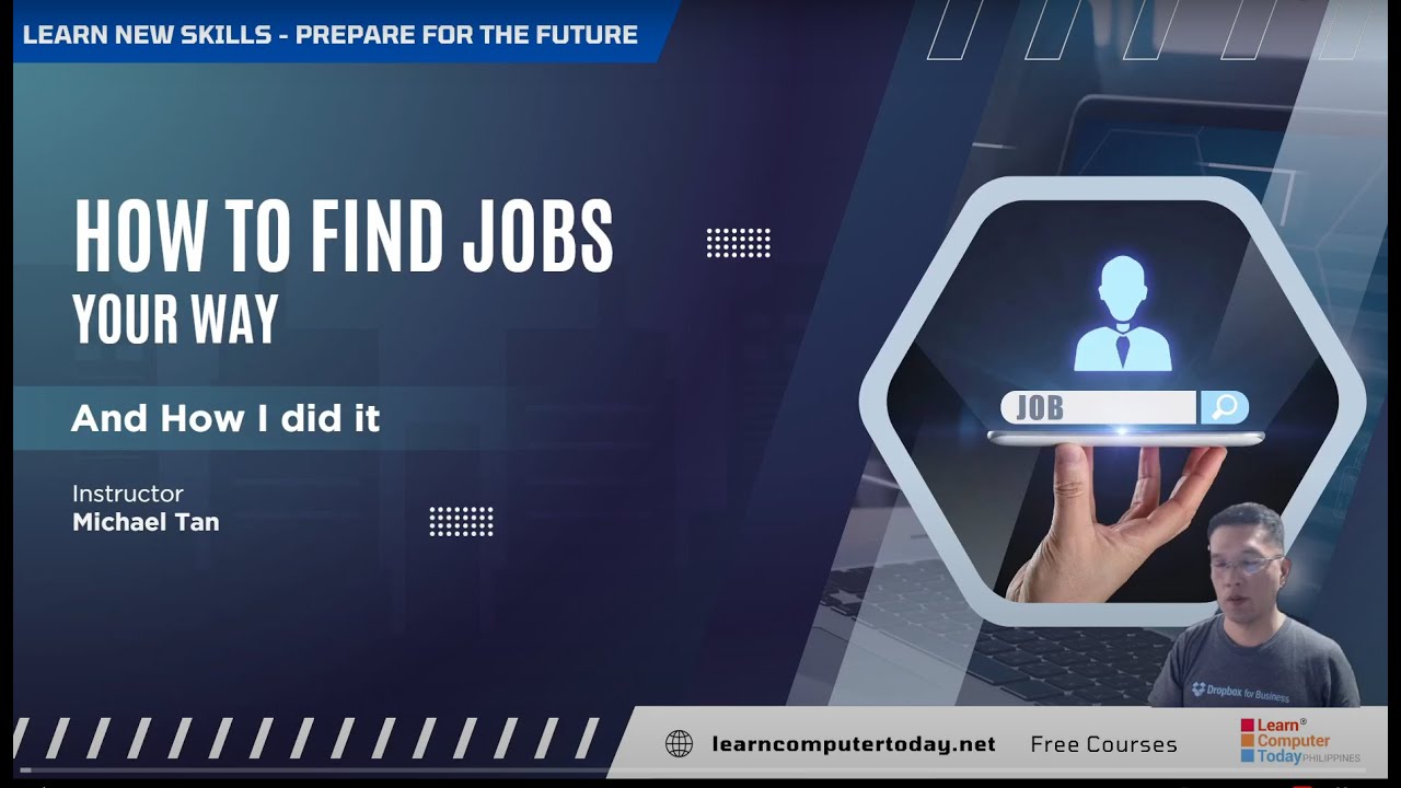 How To Find Jobs: Your Way - Tagalog Learn Series - YouTube