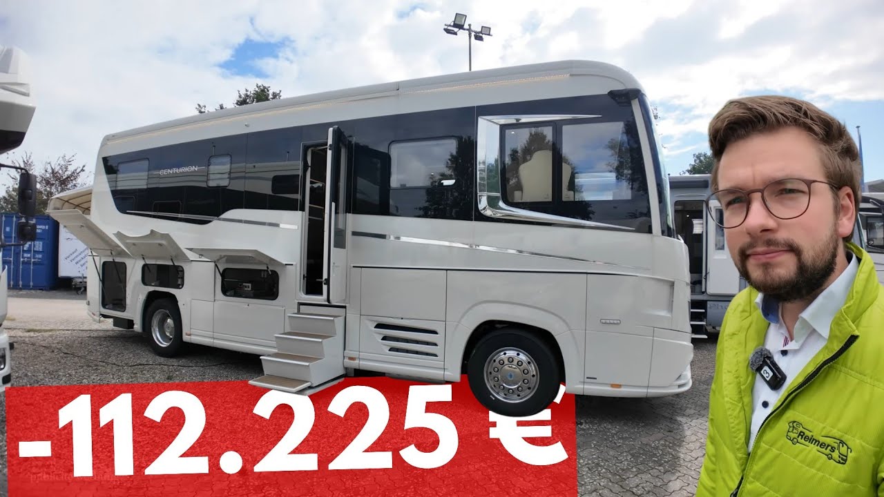 -112.225 € LUXUS WOHNMOBIL Preise FALLEN Concorde Centurion Actros 990 ...