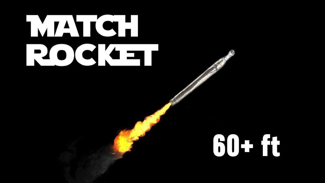 How To Make Match Rockets - EXPLOSIVE! - YouTube