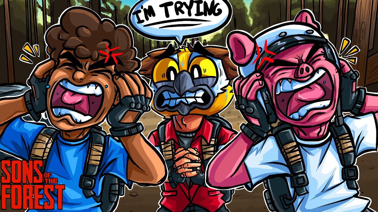 Sons of the Forest But The Vanoss Crew Just Fights the Whole Time - YouTube
