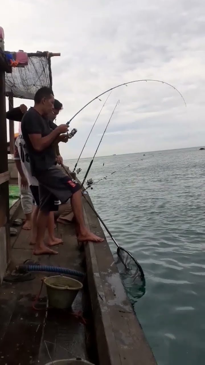 mancing di pulau salah namo batubara - YouTube