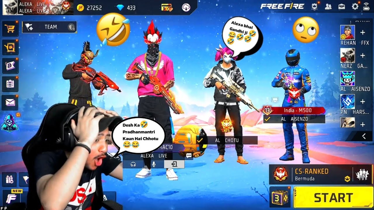 MOST FUNNY 🤣 SCENE 😂 IN LIVE 😂 CHOTU BHAI 🔥 AND ALEXA BHAI REACTION 🤯 ...