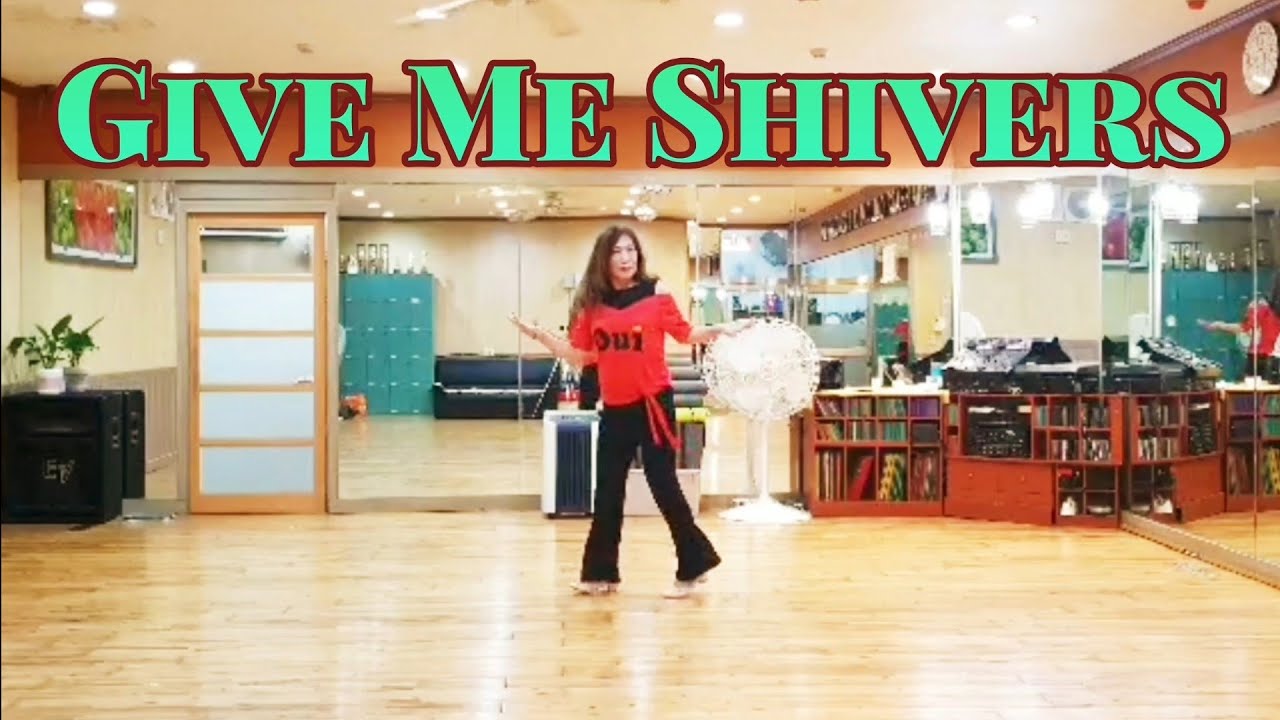Give Me Shivers Line Dance (Demo)-Intermediate-Julia Wetzel(choreo) - YouTube