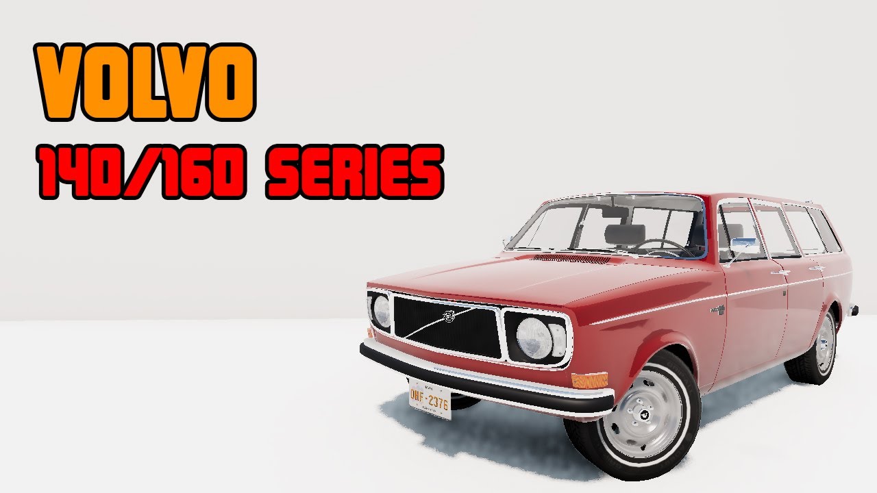Мод Volvo 140/160 series для BeamNG.drive - YouTube