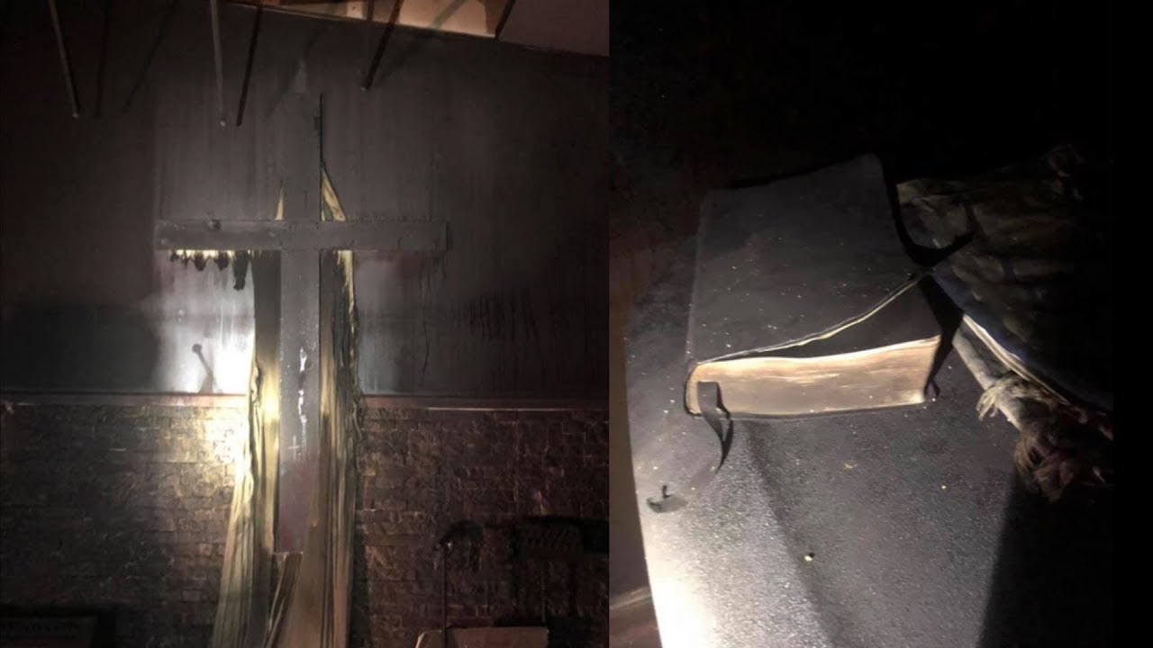 Bibles and Crosses Found Miraculously Undamaged in Fire-Ravaged Church ...