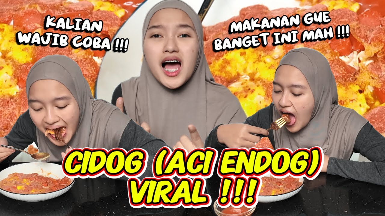 CIDOG VIRAL WAJIB COBA !! BAHAN SEADANYA DI KULKAS !! - YouTube