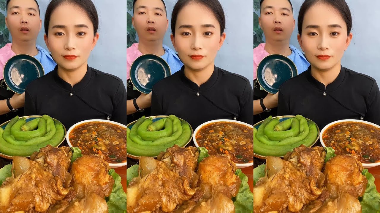 ASMR MUKBANG EATING SOUNDS | Eat normally without wasting food #021 ...