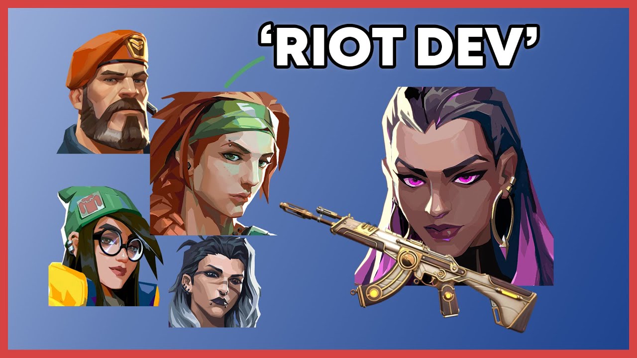 They thought I was a RIOT DEV | VALORANT - YouTube