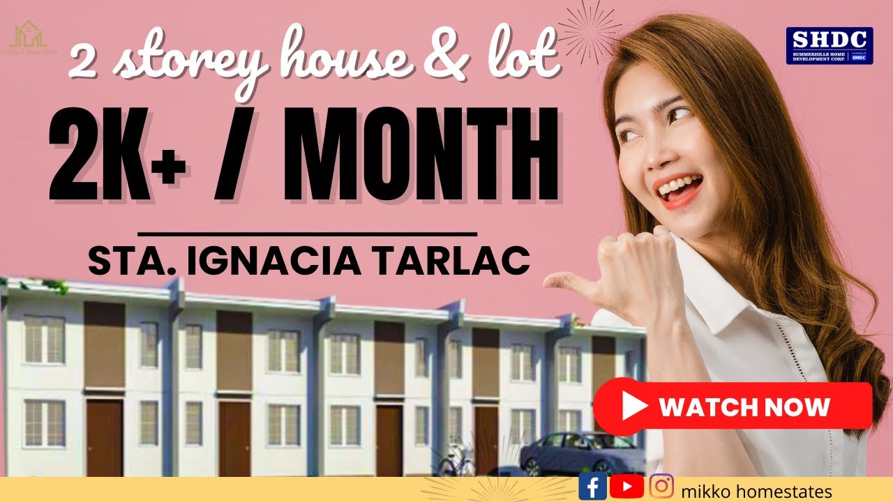 SHDC Sunnyvale 2 | Sta. Ignacia Tarlac | 2022 site tour | 2k+ per month ...