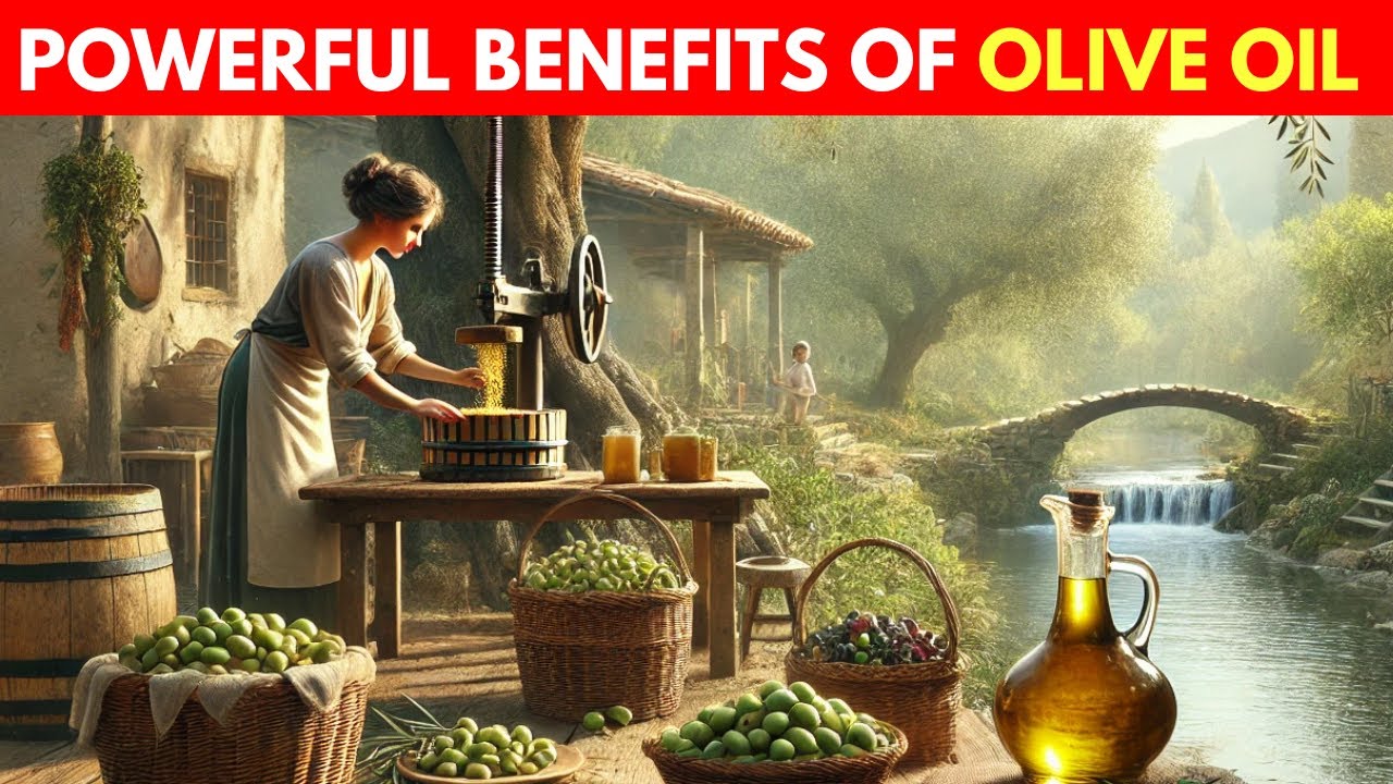 Amazing Olive Oil Benefits for Health & Wellness - YouTube