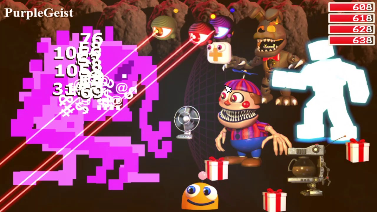 FNaF World Geist Lair+Chicas Magic Rainbow - YouTube