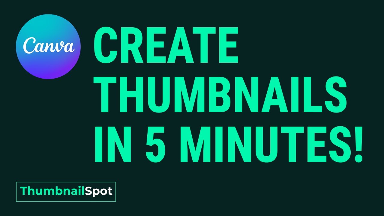 Create Pro-Level Thumbnails Using Canva Free Templates - YouTube