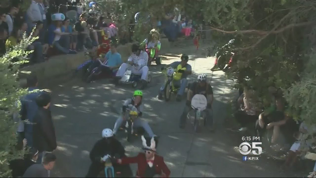 BIG WHEELS: San Francisco stages its annual Easter Sunday big wheel ...