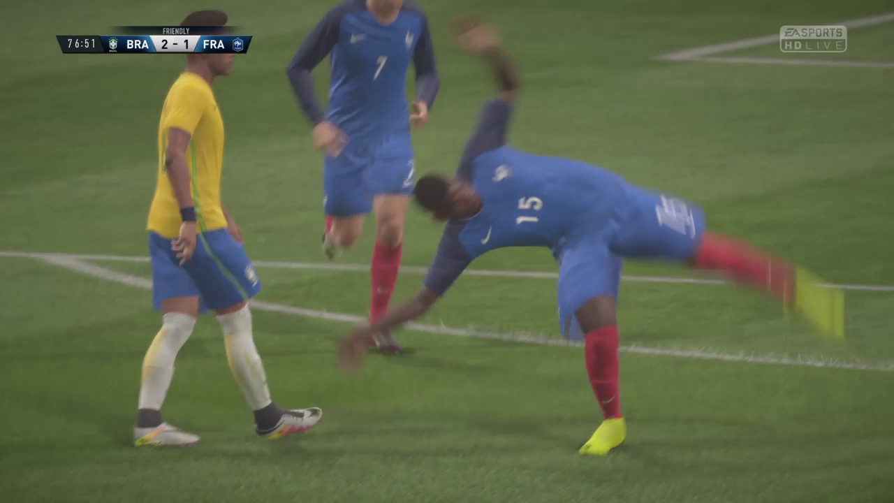 FIFA 17 Roberto Carlos FK Beaty w/Pogba - YouTube