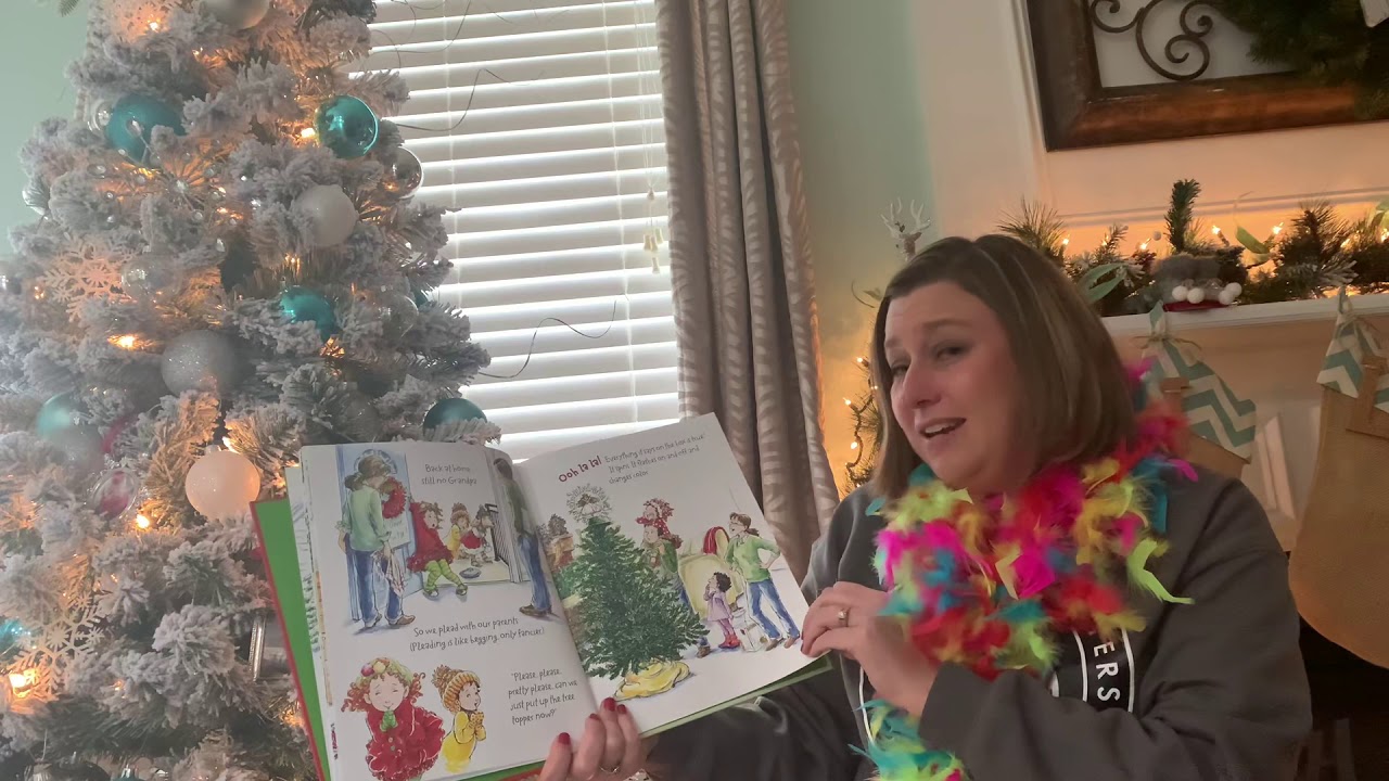 EWE Reading Matters: Fancy Nancy Splendiferous Christmas - YouTube