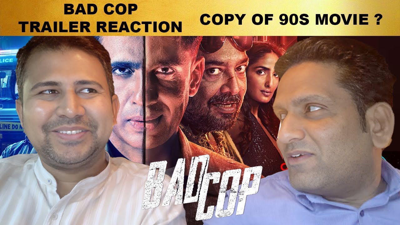 Bad Cop Trailer | AZHAR REACTION | Gulshan Devaiah, Anurag Kashyap ...