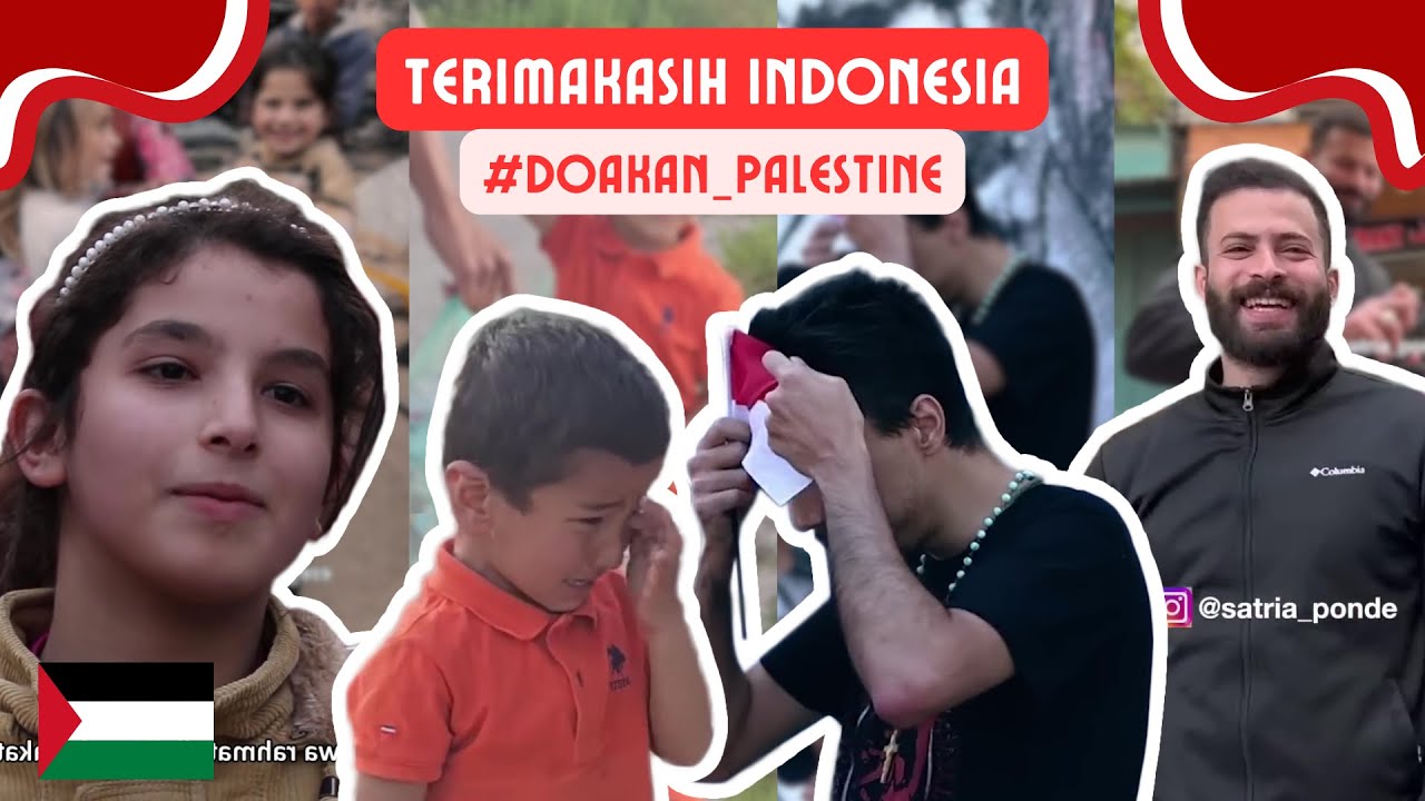 Indonesia Di Mata Palestina 🍉🍉🍉 | Kompilasi Reaksi Palestina - YouTube