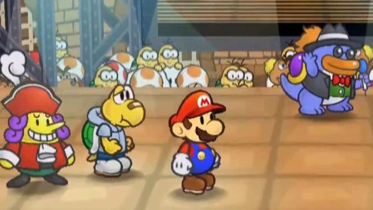Paper Mario The Thousand Year Door but the Great Gonzales makes fun of ...
