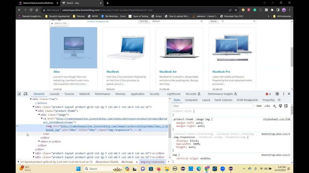 HybridFramework Resulstpage ProductDetailsPage Design Nov 14 2023 - YouTube
