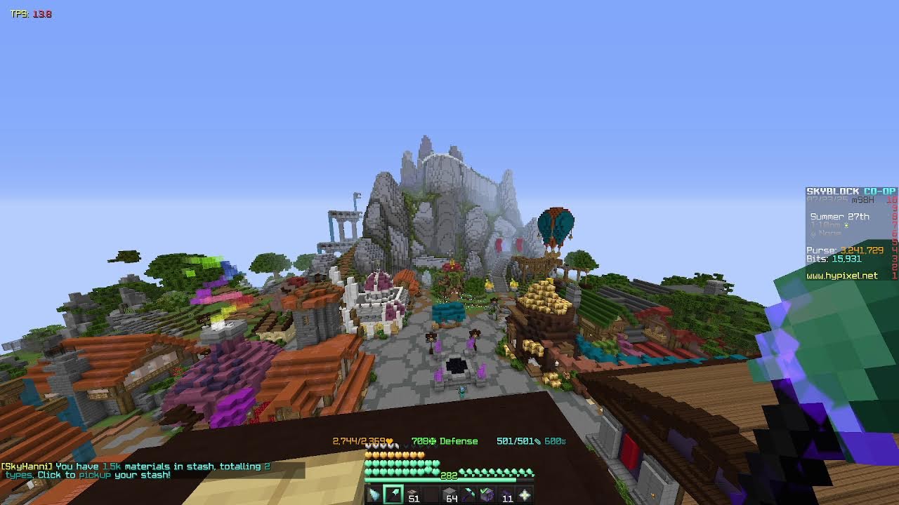 Hypixel Skyblock playing with viewers - YouTube