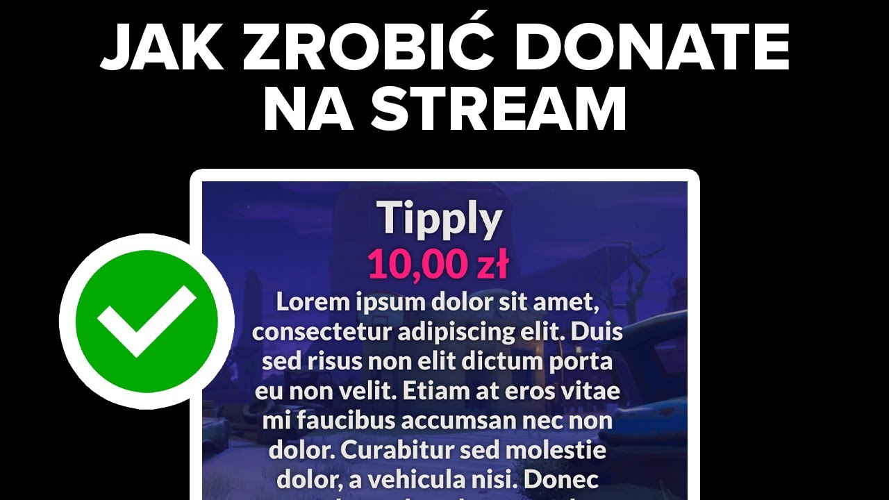 Jak zrobić DONATE NA STREAM - YouTube